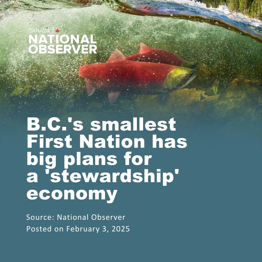 BC First Nation transforms open-net pen into stewardship economy hub ...